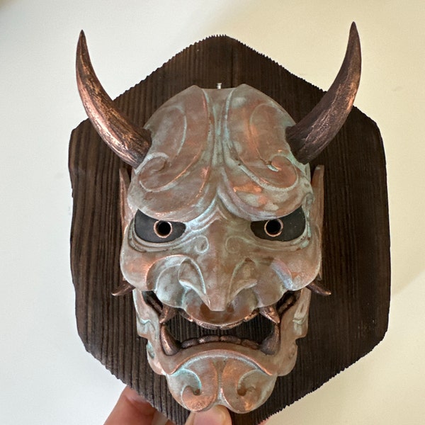 Traditional Japanese ONI Mask - Etsy