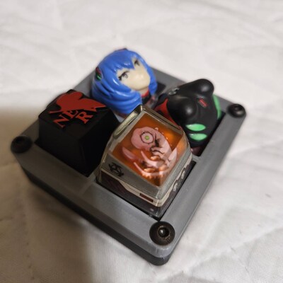 Kawaii Rabbit Carrot Cute Keycap Inspired Resin Artisan Handmade Keycap ...