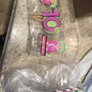 Personalized Spa/slumber Themed Party Cups - Etsy