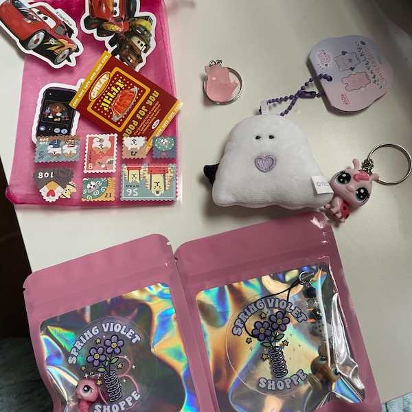 Grumpy Cat/dog LPS Keychain - Etsy