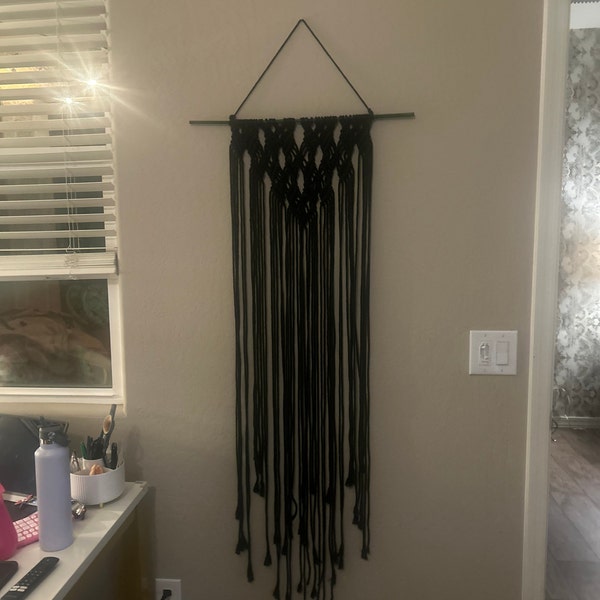 Macrame PATTERN - Written PDF and Knot Guide - Diy Macrame Wall Hanging ...