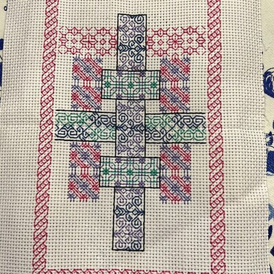 Woven Blackwork Sampler Pattern - Etsy