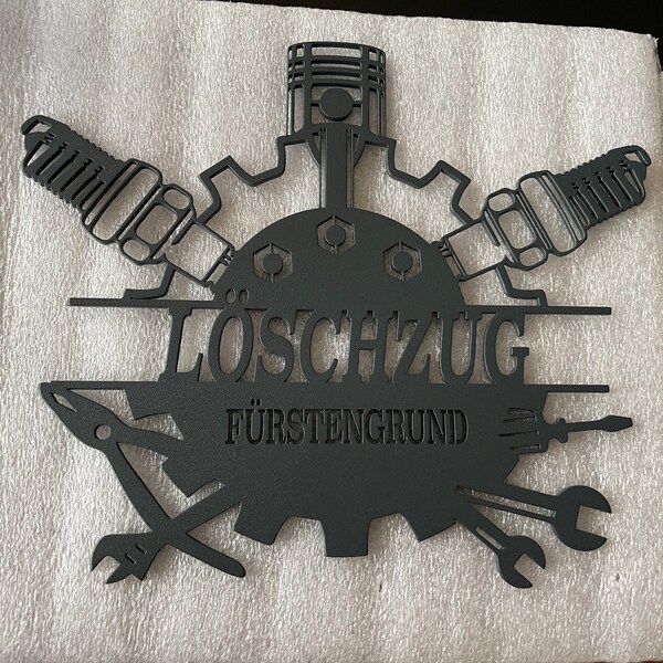 Personalized Auto Repair Shop Sign | Garage Metal Plaque for Mechanics ...