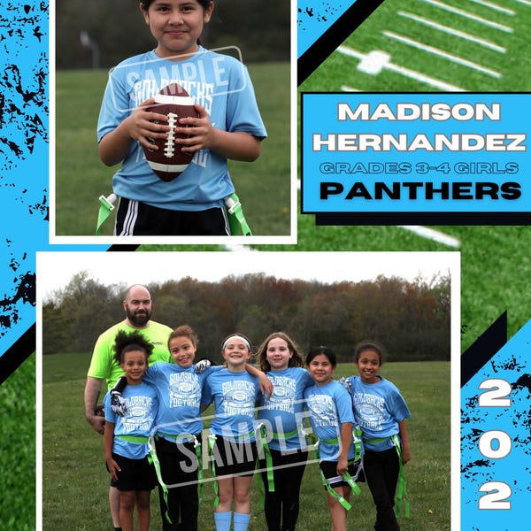 Sports Award Banquet Program Template, Editable Football Softball ...
