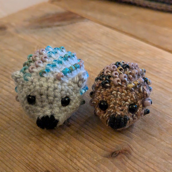 Beaded Fidget Hedgehog Crochet Pattern Crochet Fidget Toy Fidget ...