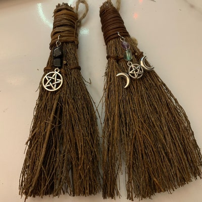 Crystal Cinnamon Broom, Cinnamon Besom, Mini Cinnamon Besom, Crystal ...