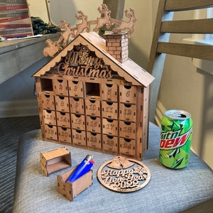 Advent Calendar DIY Kit - Etsy