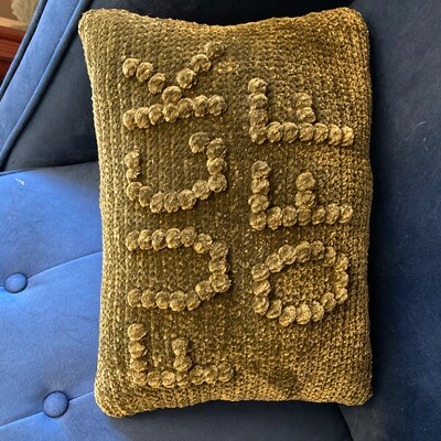 Crochet Fuck off Pillow Pattern, Amigurumi Pdf Tutorial, Inappropriate ...