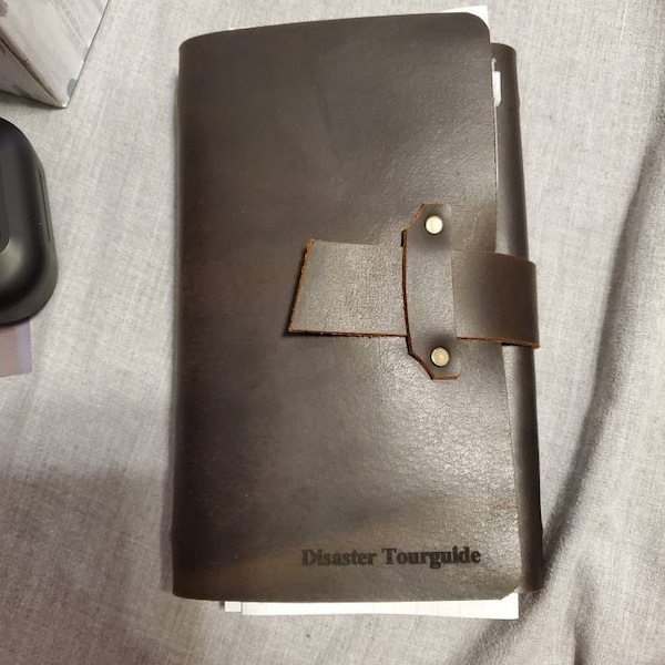 Personalized Second Ring Mechanism Notebook,a6 Leather 6-ring Binder ...