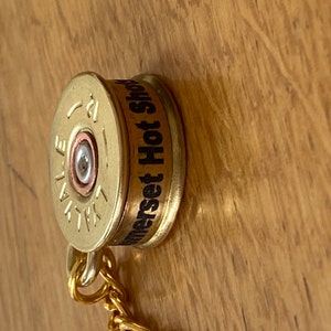 Personalised Shotgun Brass Cartridge Key Ring Chain Keyring Keychain ...