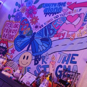 Psychedelic Tapestry Sexy Nude Women Tapestry aesthetic Wall - Etsy