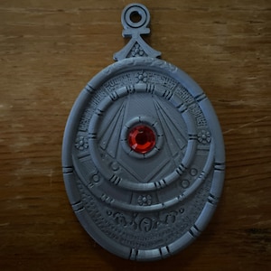 Trollhunters Amulet of Daylight / Eclipse, Thin Design, Troll Language ...