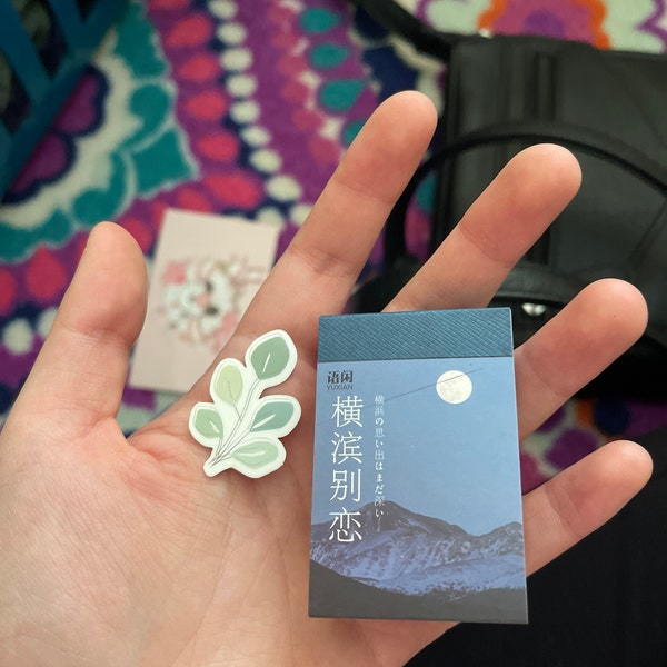 50 Pcs, Landscape Sticker Book, Color Themed Aesthetic Sticker Booklet ...