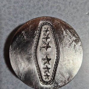 Impression Dies Southwest Diamond Concho-3 SIZES AVAILABLE 2 Inch 1.5 ...