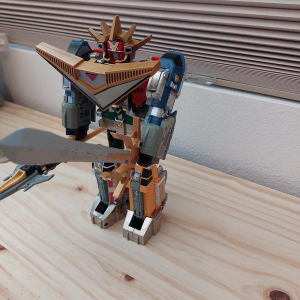 Power Rangers Thunderzords Gosei Sentai Dairanger Power Coins legacy ...