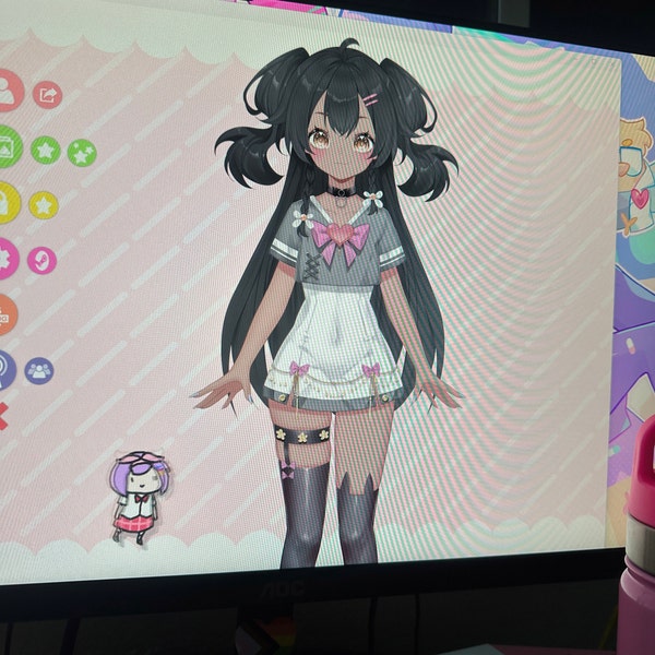 Vtuber Model for Commercial Use| Full Body/fully Rigged Live2d Anime ...