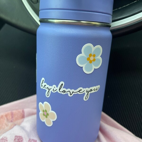 Hey I Love You Sticker, Waterproof Sticker, Funny Stickers, Laptop ...