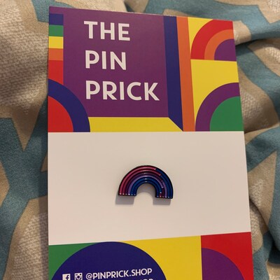 Rainbow PRIDE Pins LGBT Badge Subtle Pride Accessory Badge LGBT Gay ...