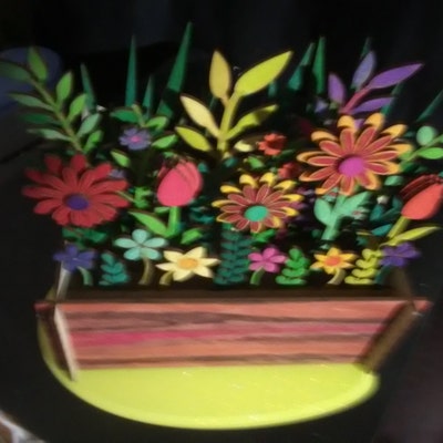 DIY 3D Layered MDF Flower Pot Make Your Own Flower Pot - Etsy