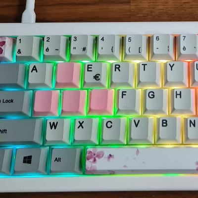 WASD Keycaps Custom Arrow Keycaps Blue/green/clear/purple Keycaps ...