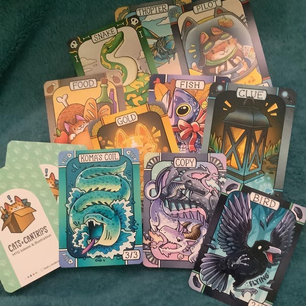 5 Treasure Tokens for Magic the Gathering - Etsy