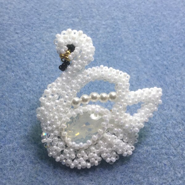 Instant Download - Kyknos (beaded Swan) Tutorial - Etsy