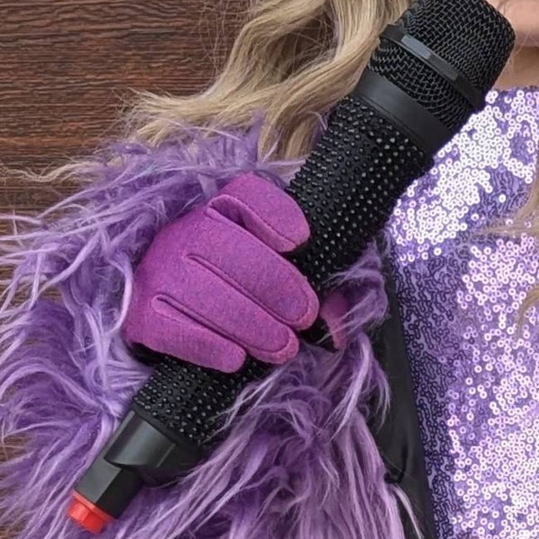 Custom Color 3-color Ombré Microphone Stand Sleeve Cover for Standard ...