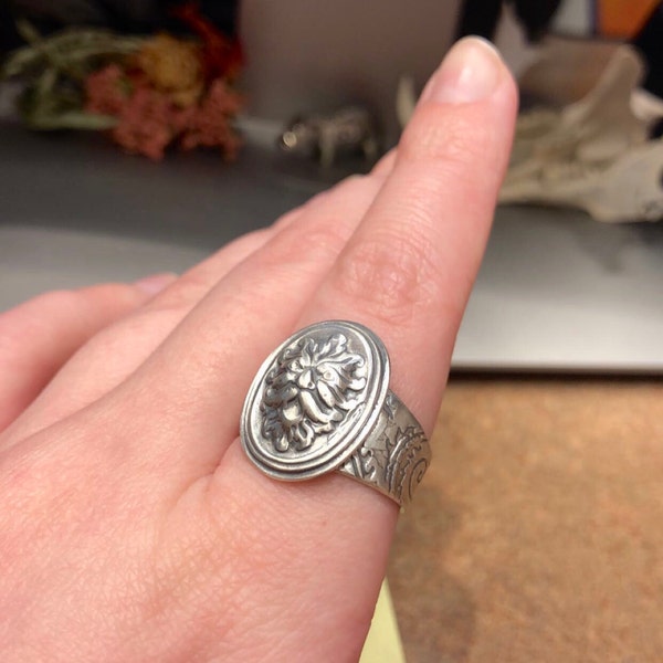 Green Man Renn Faire Ring Celtic Ring Druid Ring Green Man Ring Art ...