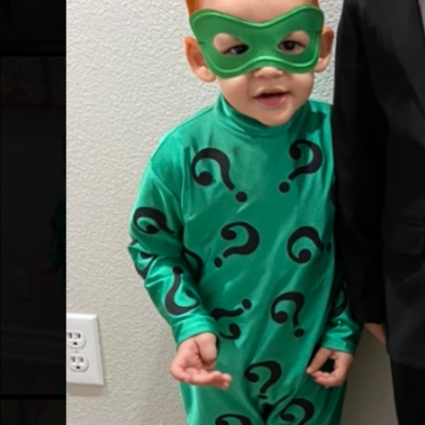 Question Mark Large 11" Iron on Patch Comic Con Cosplay Halloween ...