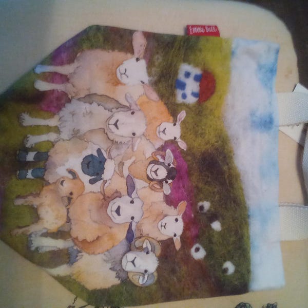 And on That Farm, Here a Bahhh Pattern, Sheep Quilting Pattern 25 X 25 ...