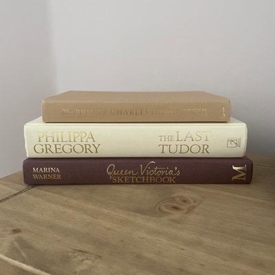 Black & Beige Stacked Books Decor Decorative Coffee Table - Etsy