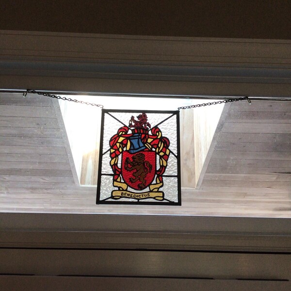 Custom Stained Glass Crests and Coats of Arms - Etsy