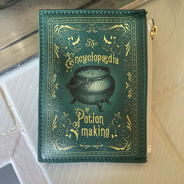 A History of Magic Book Bag, Wizard Book Purse, Spell Book Crossbody ...