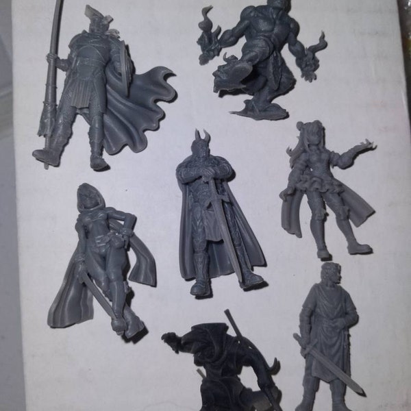 Cecaelia_1 Fantasy Miniature Dungeons and Dragons Dnd Miniature ...