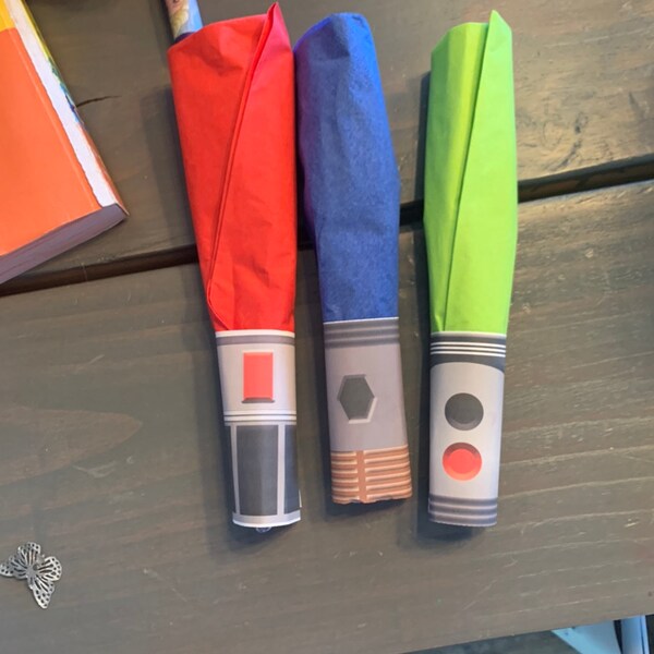 Light Saber Candy Wrappers for Star Wars Party Favors - Etsy