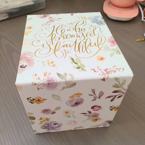 Scripture Card Box | Verse Card Box | Scripture Memory Card Box | Verse ...