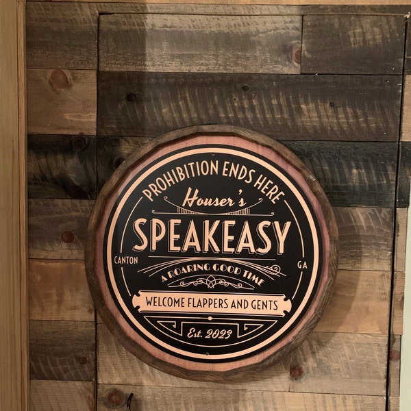 Prohibition Ends Here, Prohibition Decor, the Speakeasy, Beer, Beer ...