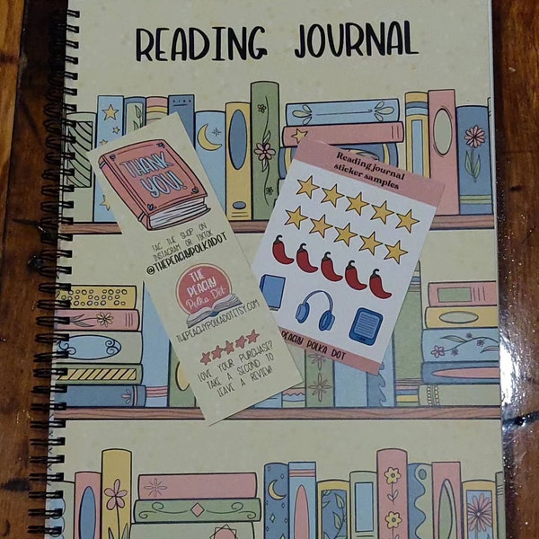 Reading Journal, the Perfect Journal for Readers, Track up to 50 Books ...