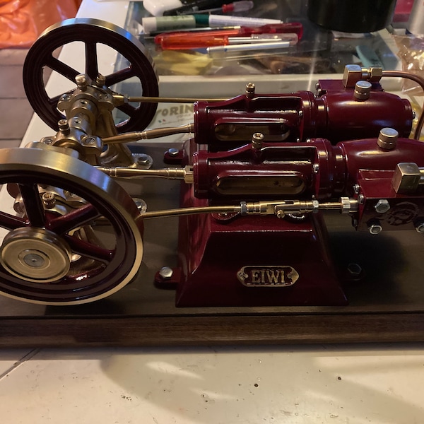 Steam Engine - Two-cylinder Type - PSE - Etsy
