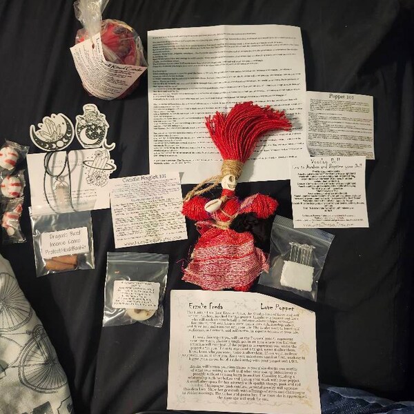 Love Voodoo Doll, © Love Spell Voodoo Doll, Voodoo Doll Kit, Voodoo ...