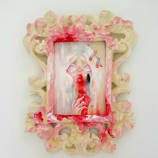 Isa Onna - Art Print - Mermaid Pop Surrealism Yokaï Japan Pirate Skull ...