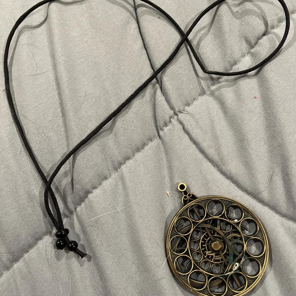 Bloodborne Old Hunter Astral Clock Celestial Dial Necklace and Small ...