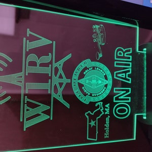 HAM Radio Callsign LED Edge Lit Sign custom - Etsy