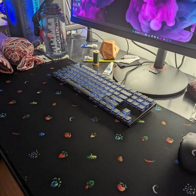 Mew Gaming Desk Mat, Long Desk Mats, Mousepad, Christmas Birthday Gift ...