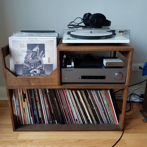 The Turntable Station: Vinyl Record Storage - Etsy