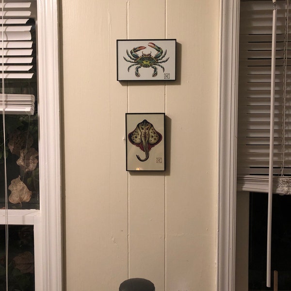 Mako Shark Giclee Print of a Watercolor Painting. Blue Pointer. Bonito ...