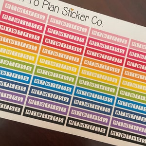 129152 Week Savings Tracker Planner Stickers. | Etsy