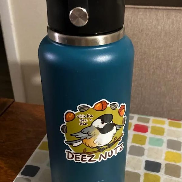 Chickadeez Nuts Sticker - Etsy