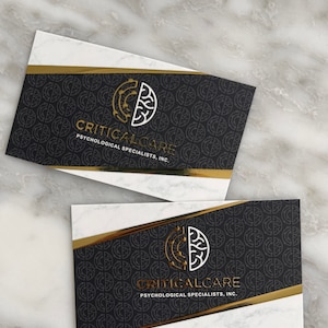 Silk Laminated Business Cards Calling Cards Plus Upgrades - Etsy