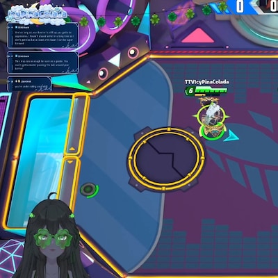 Stream Overlay: Bulb String Animated Lights P2U Streamer, Twitch ...